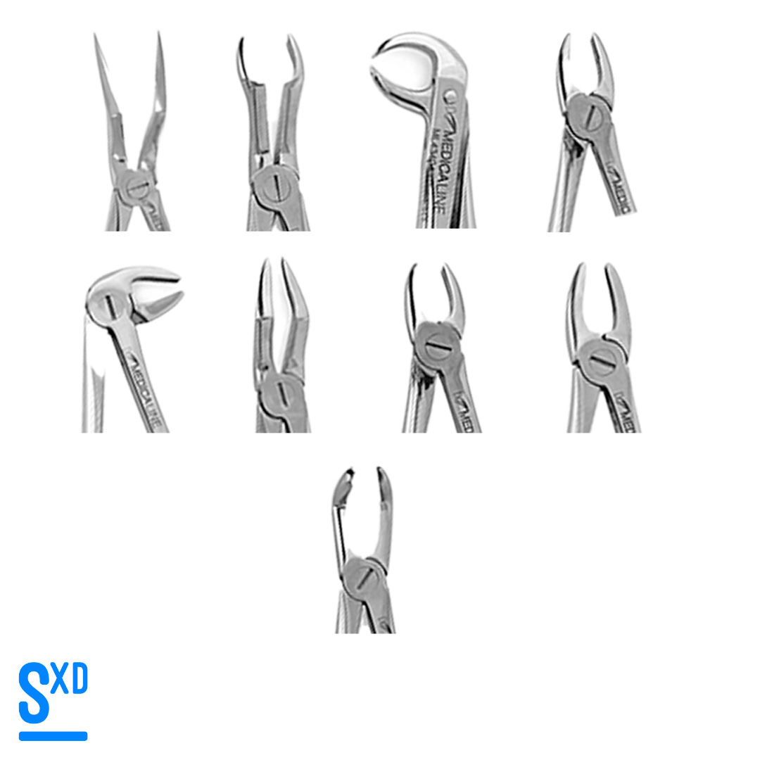 Fórceps de extracción | Satexden | Suministros y Asistencia Técnica Dental